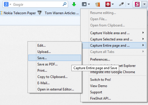 Online & Offline Tools to Create Complete Screenshot of a Webpage
