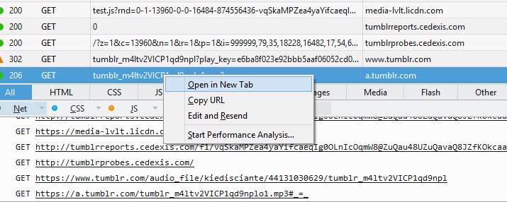 How to Download Songs or other Audio from Tumblr