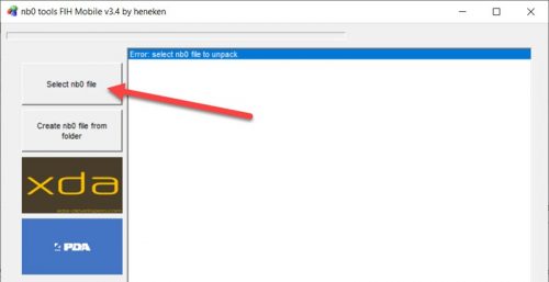 How to extract Nokia Android firmware (nb0) to get individual files