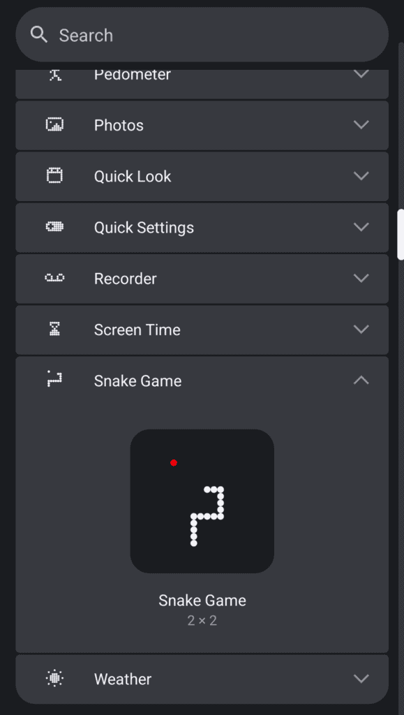 Snake Game widget for Nothing phones - How to install and play?