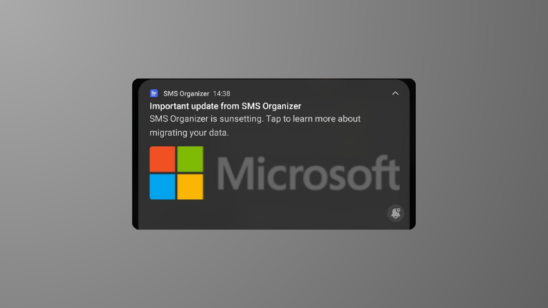 Microsoft is sunsetting SMS Organizer for Android